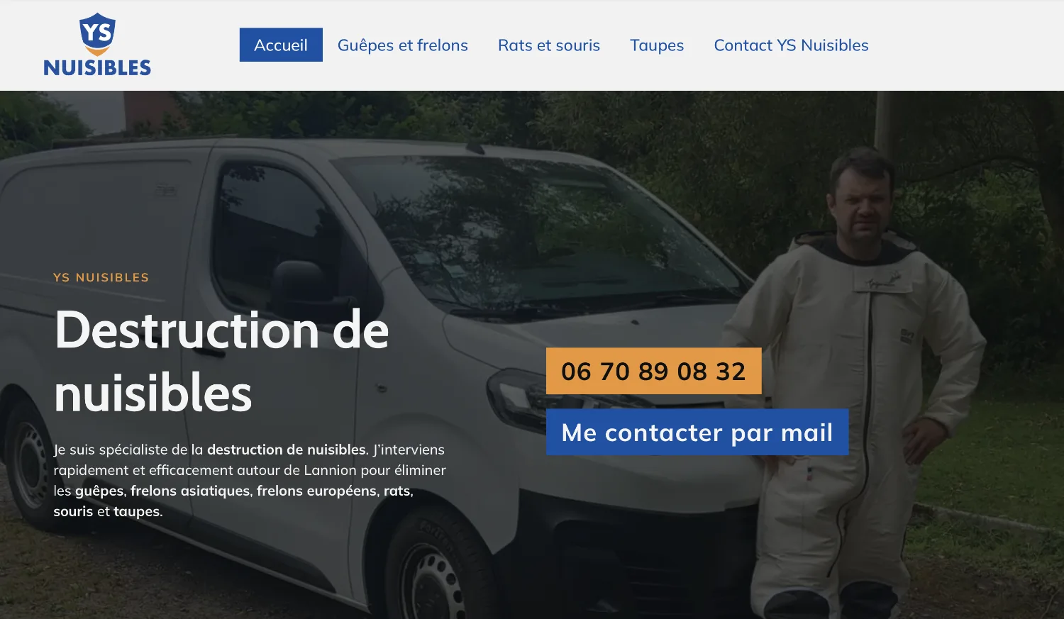 Destruction de nuisibles - YS Nuisibles